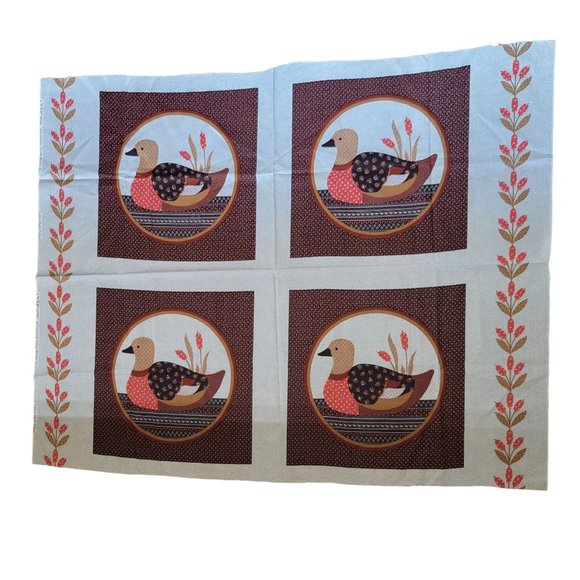 Cranston Print Works | Office | Cranston Print Works Calico Duck Pillow ...